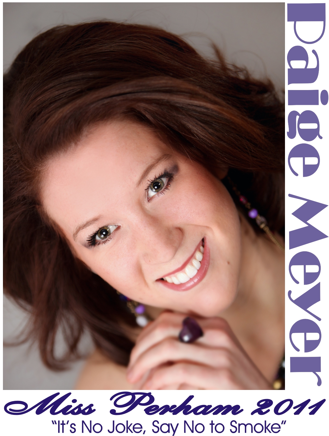 Paige Meyer, Miss Perham 2011: August 2012