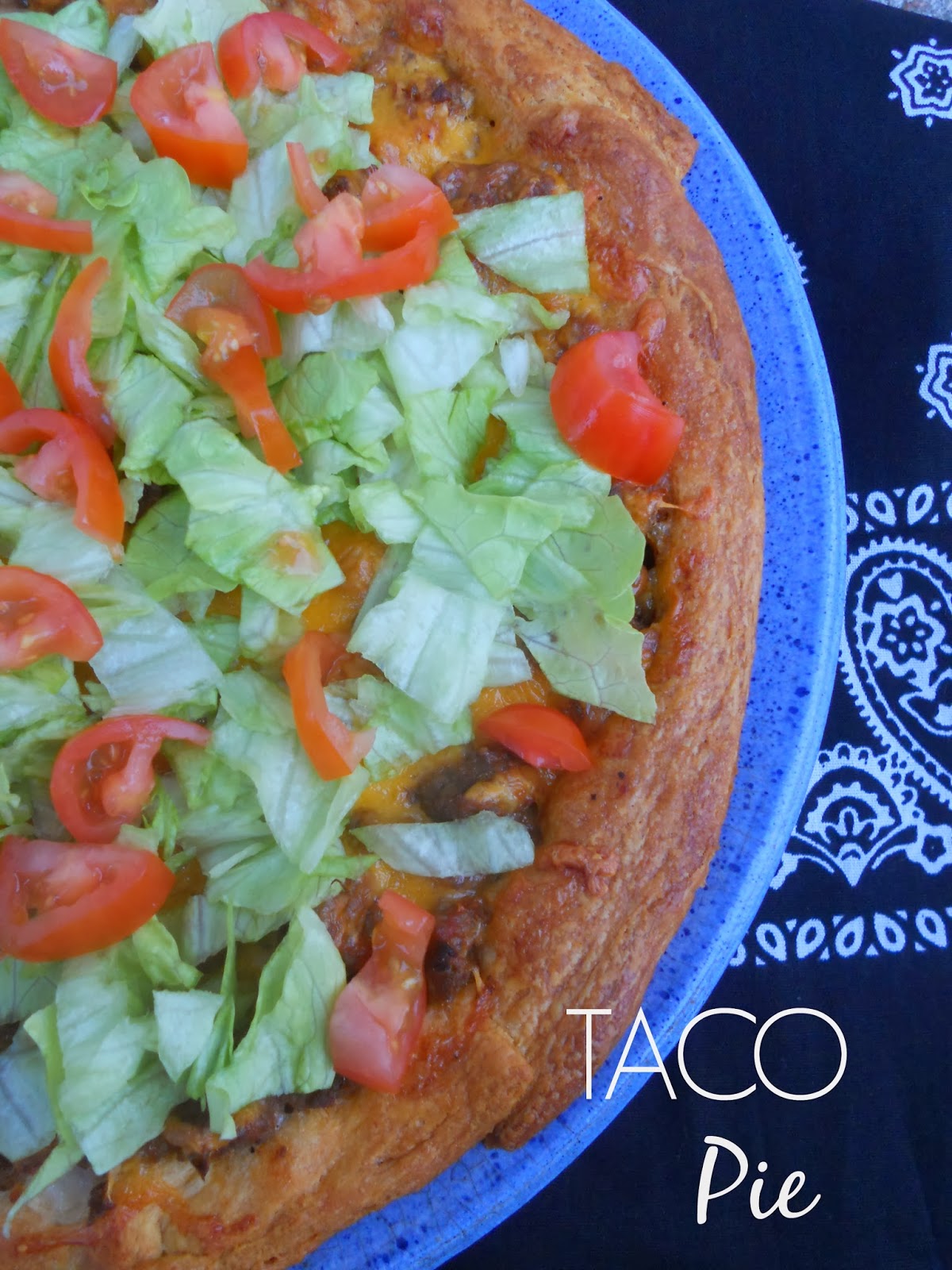 Taco Pie | Ally's Sweet & Savory Eats
