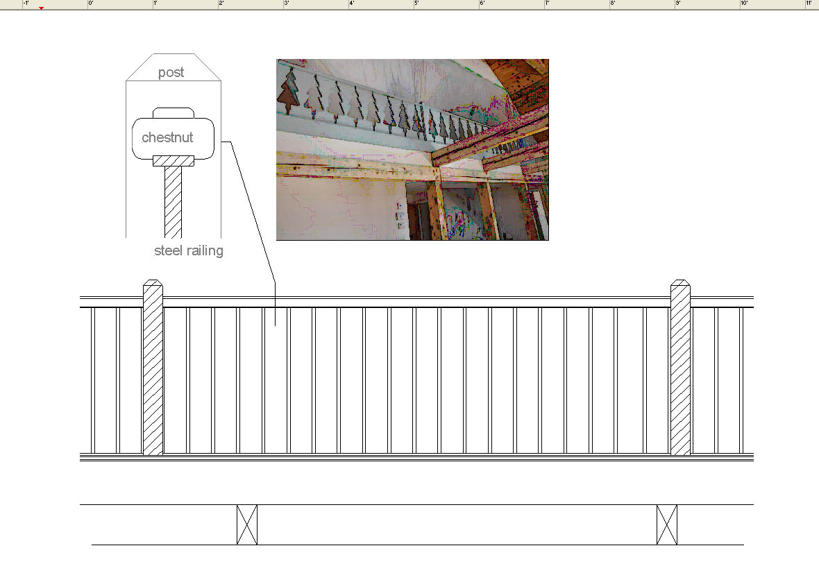 Dorset Custom Furniture - A Woodworkers Photo Journal: a new railing ...