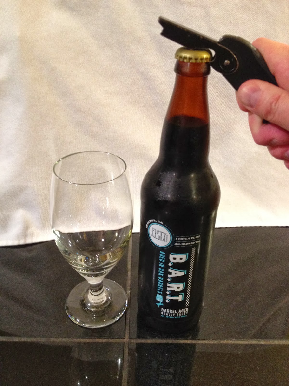 NorCal Beer Blog: Fifty Fifty Brewing Company B.A.R.T. - Barrel Aged ...
