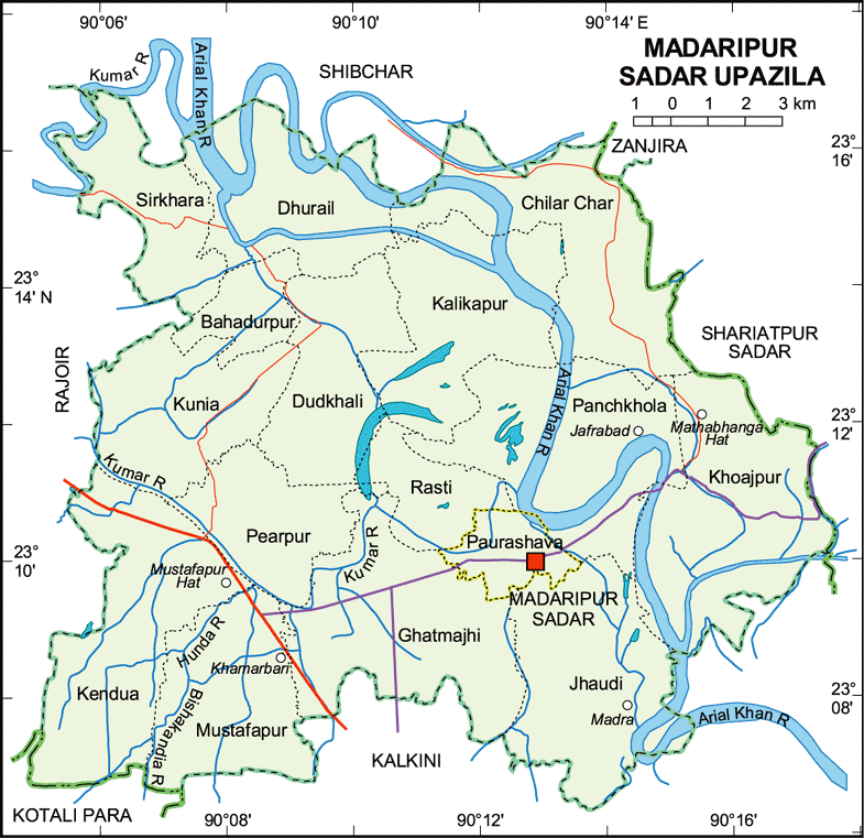 MADARIPUR: geographic information of madaripur