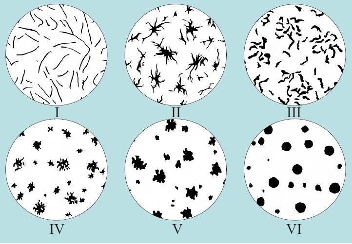 malayasteel: GRAPHITE STRUCTURES IN CAST IRONS: GRAPHITE FORMS