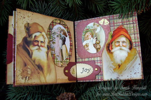 Vintage Figments: Santa Mini Album