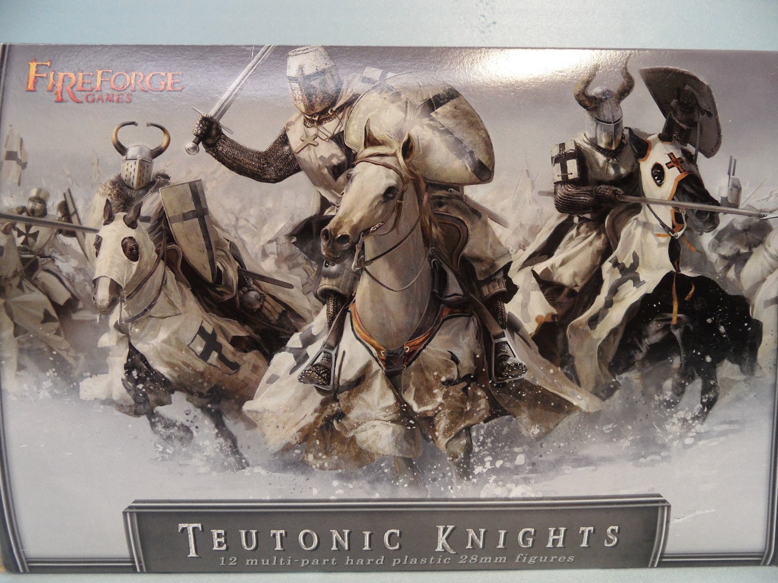 Anton's Wargame Blog: Fireforge Games 28mm Teutonic Knights figure reveiw