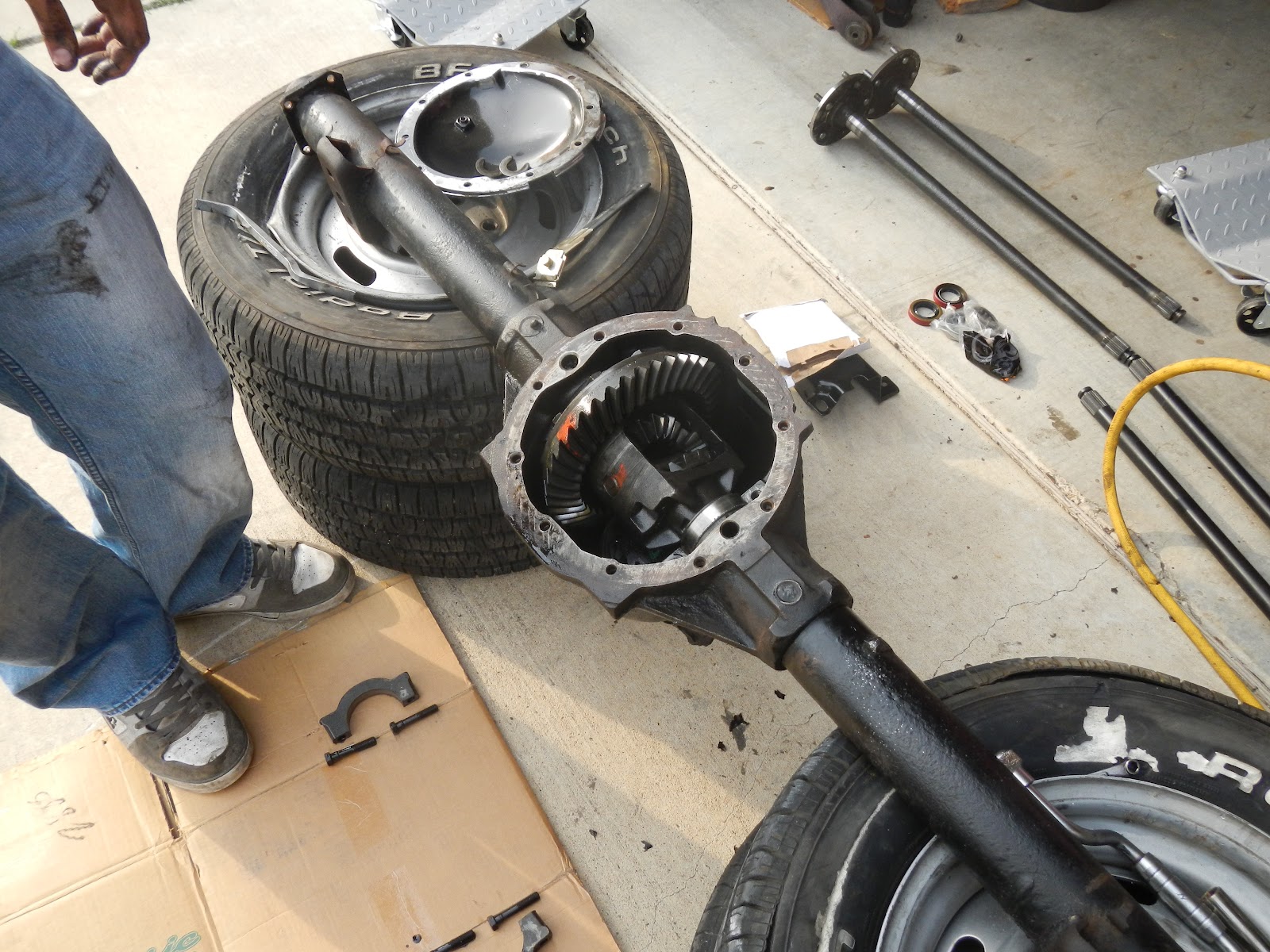 Making Things Work: Matt's Camaro - Rear End.