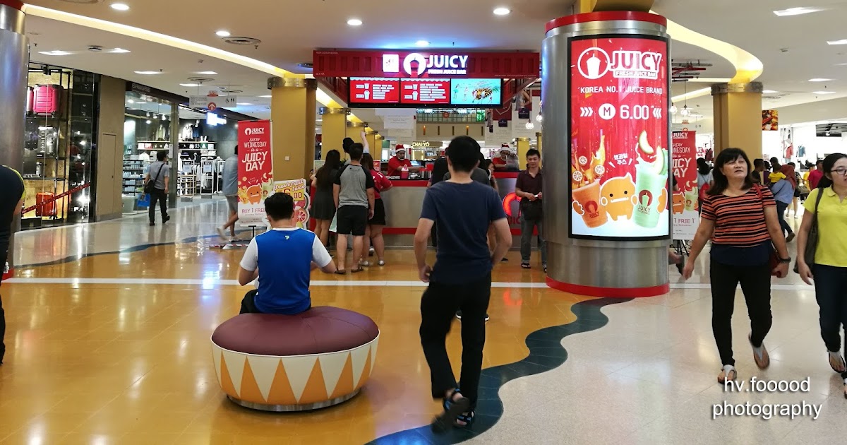 LIVE to EAT not eat to live: Juicy fresh juice bar - Sunway Pyramid