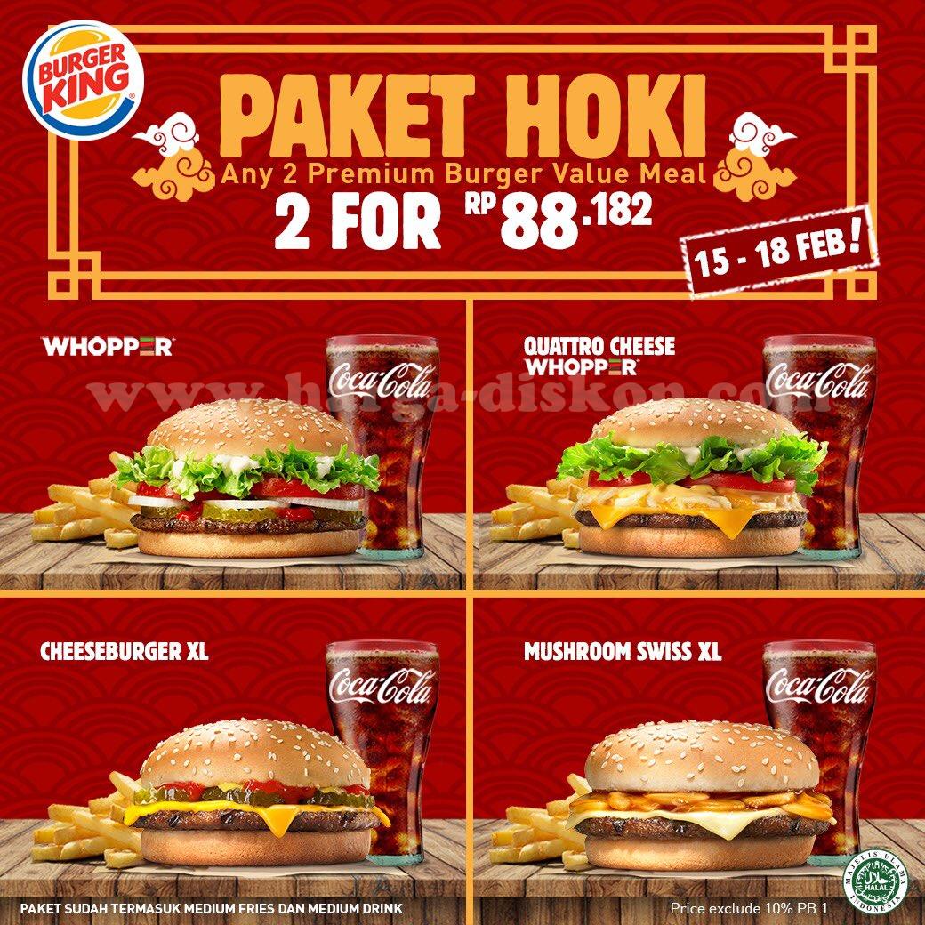 Promo BURGER KING Terbaru