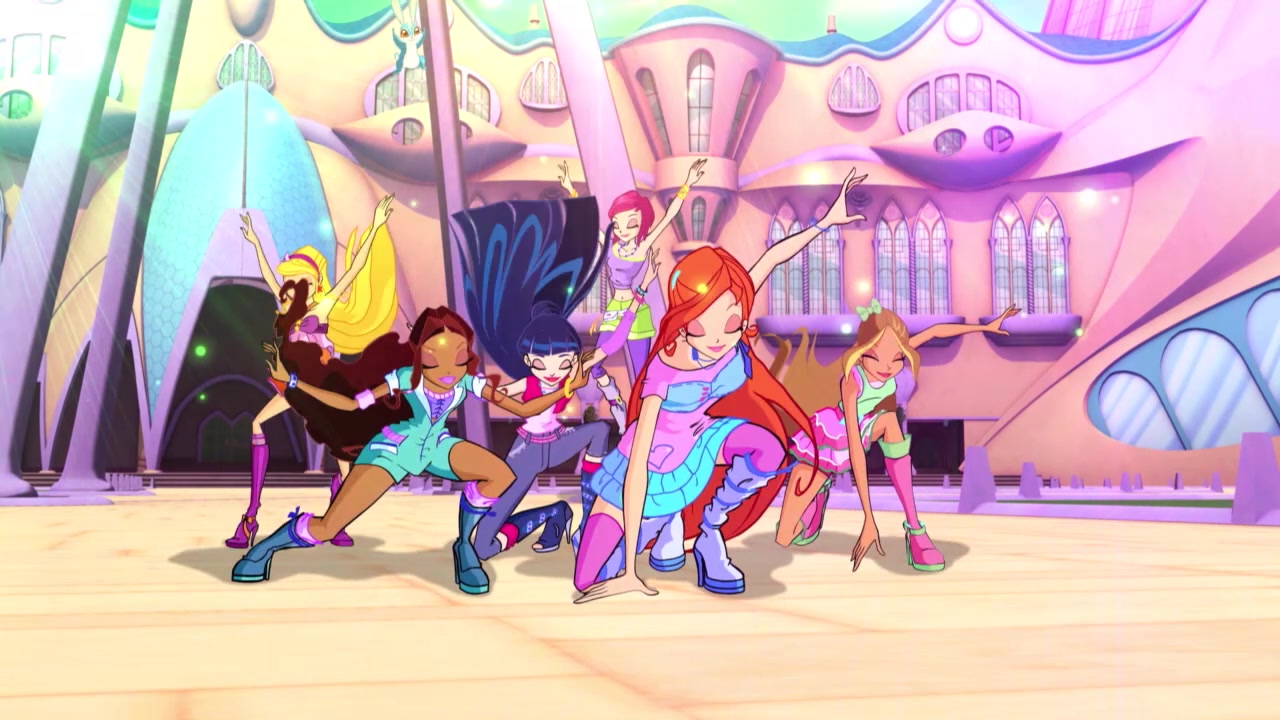 ¡Imagenes del recibimiento de las hadas de Alfea al Winx Club! - Winx ...