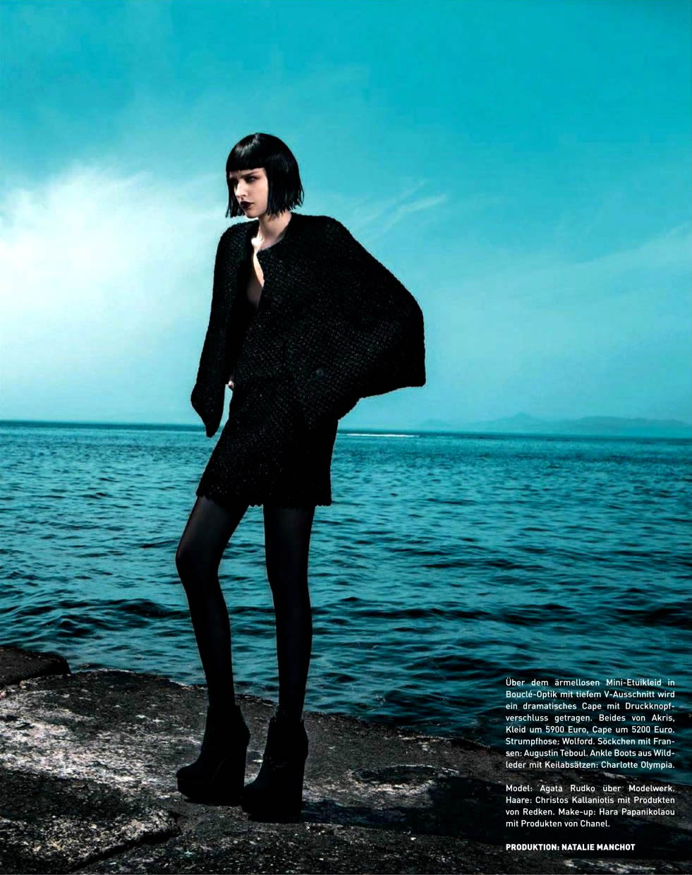 Agata Rudko by George Katsanakis Magazine Photoshoot For Madame Germany ...