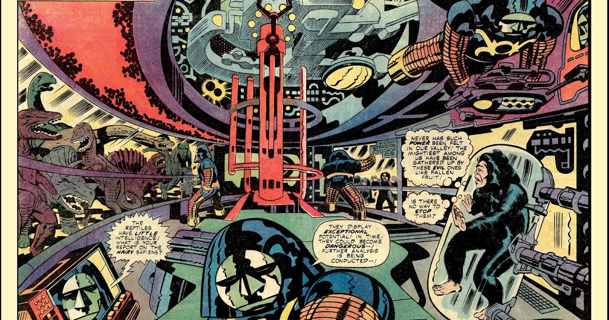 Cap'n's Comics: Ruthless Aliens by Jack Kirby