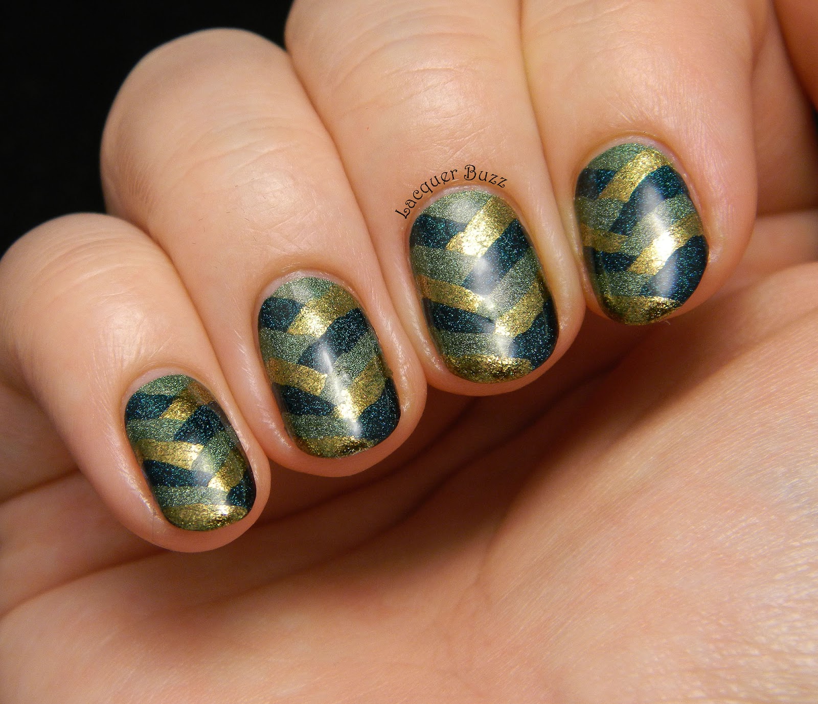 Lacquer Buzz: TPA Group Challenge: Fishtail Nails