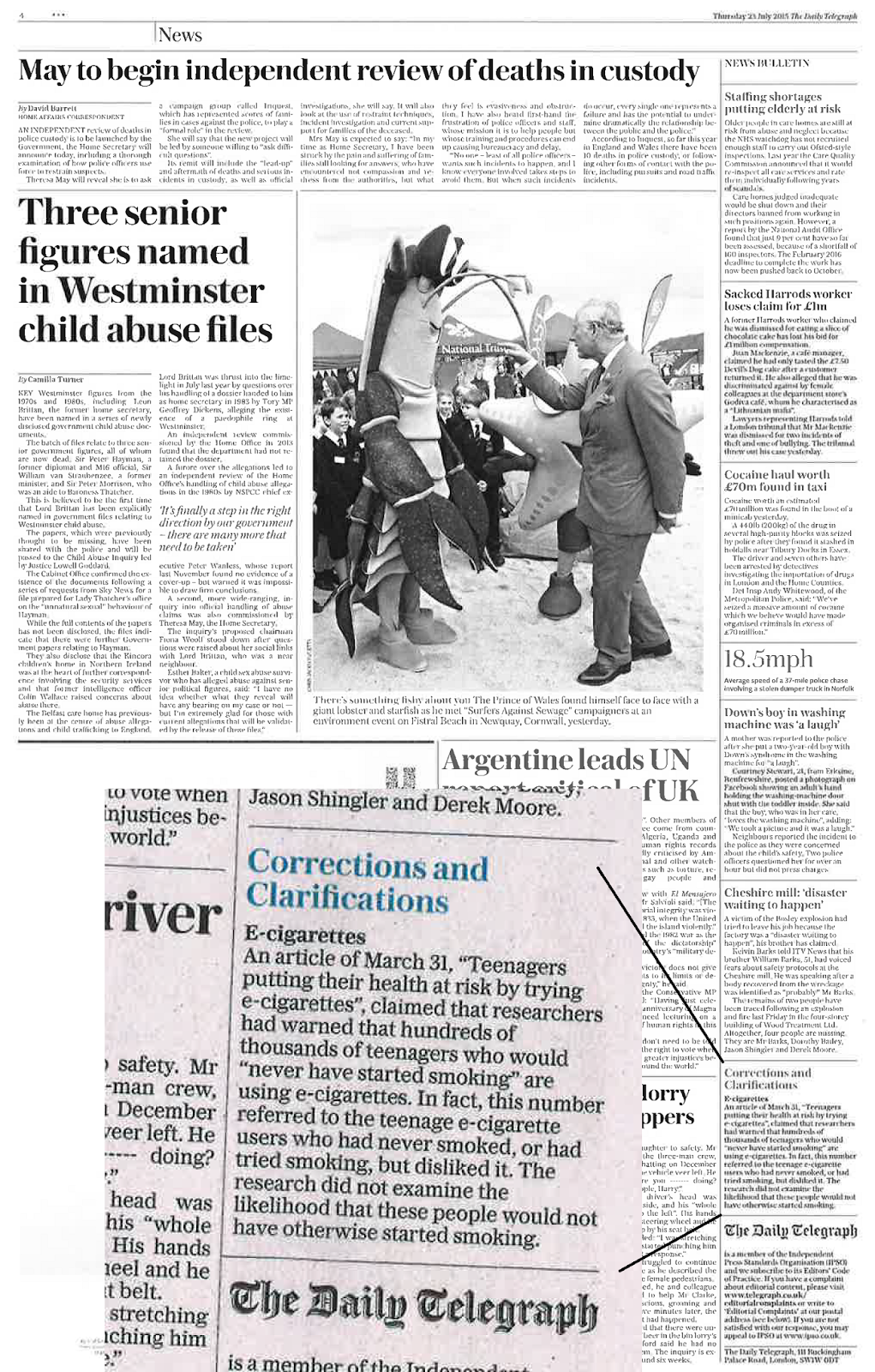 Tobacco Truth: British Media Watchdog Faults The Telegraph for ...