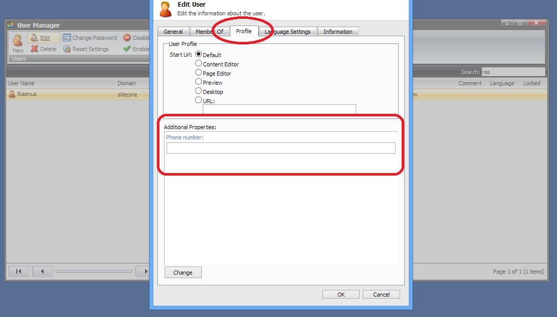 .Kirkegaard: Custom User Profile .Kirkegaard: Custom User Profile