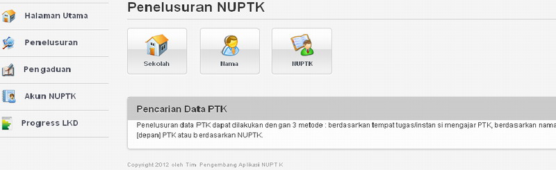 Apem Anget: Penelusuran NUPTK | Layanan Baru Melihat NUPTK Secara Online