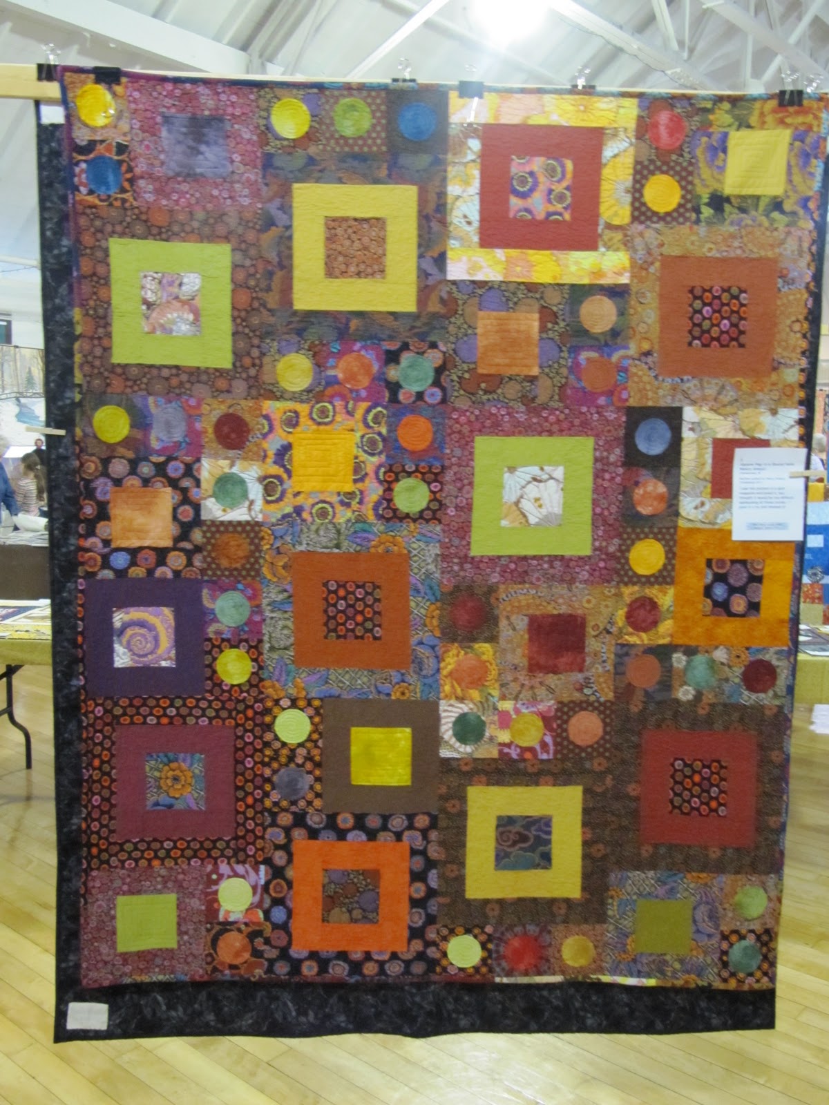 Sew Many Ways...: Quilt Show...Congratulations Tina!!!