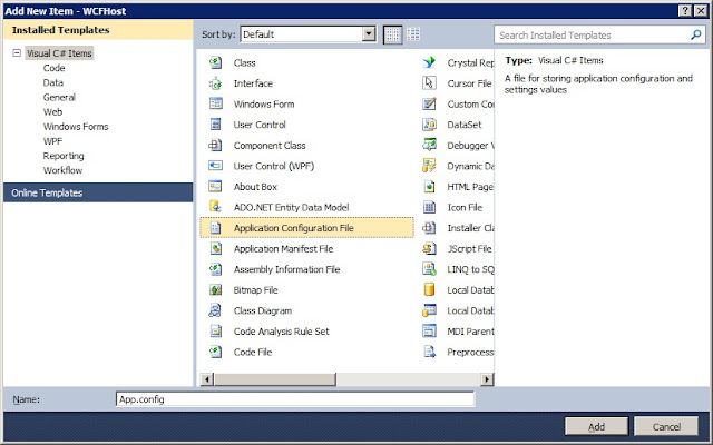 tips for .Net and SharePoint 2010: WCF tutorial part 03 - setting ...