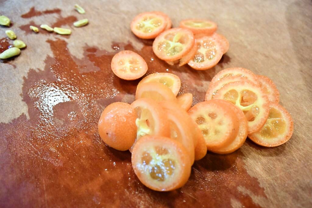 Recipes for Tom: Kinkan namasu / daikon radish and kumquat pickled in ...