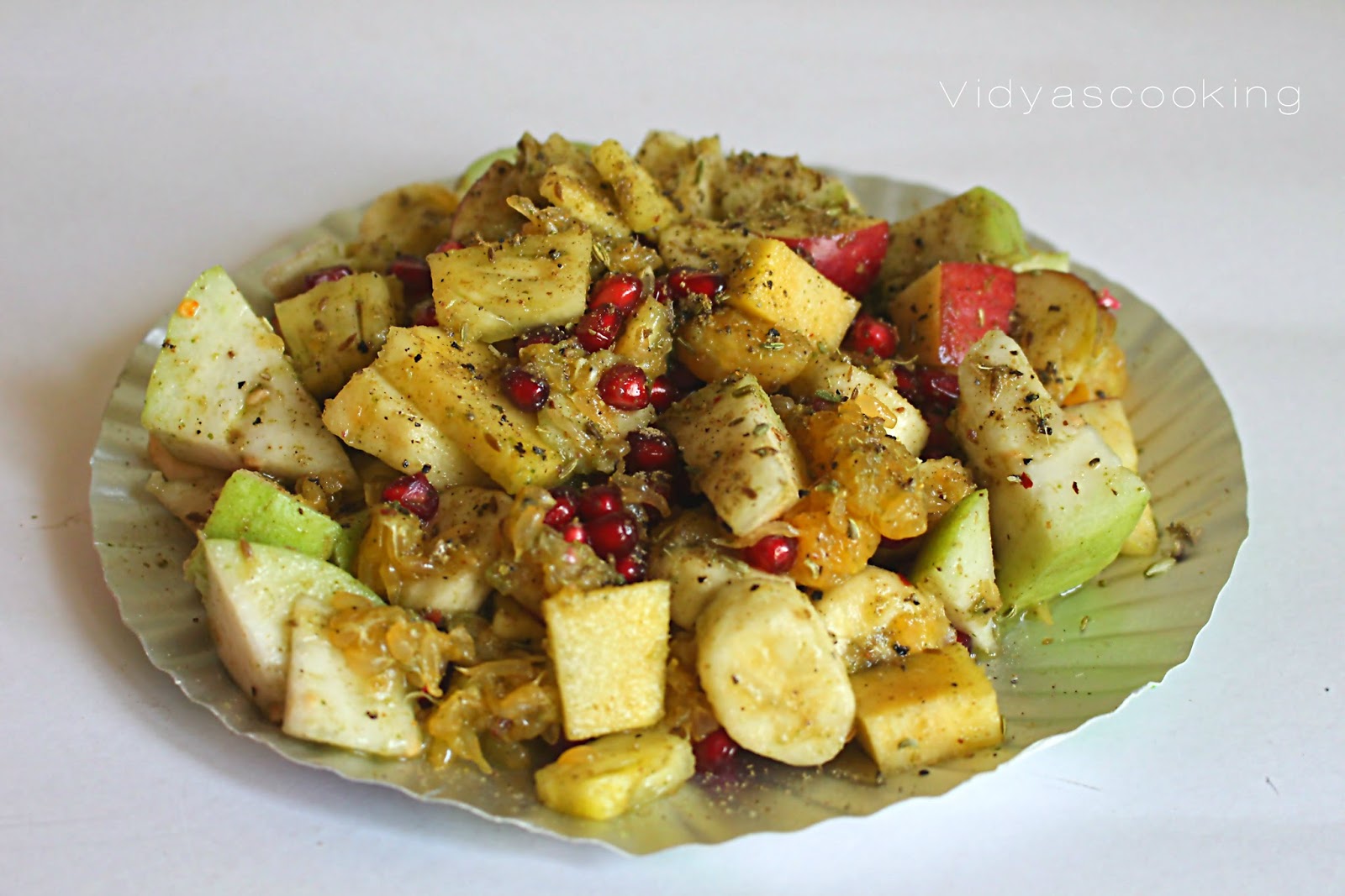 Street Food Series: Mixed Fruit Chaat Recipe