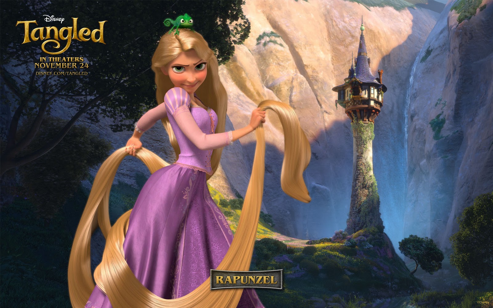 ilustracoes: Wallpapers de Rapunzel, Enrolados / Tangled wallpapers