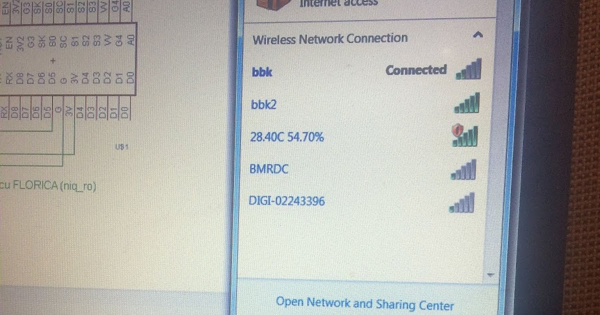 Arduino tehNiq: Show Temperature and Humidity as WiFi SSID with ESP8266 and DHT22 Sensor