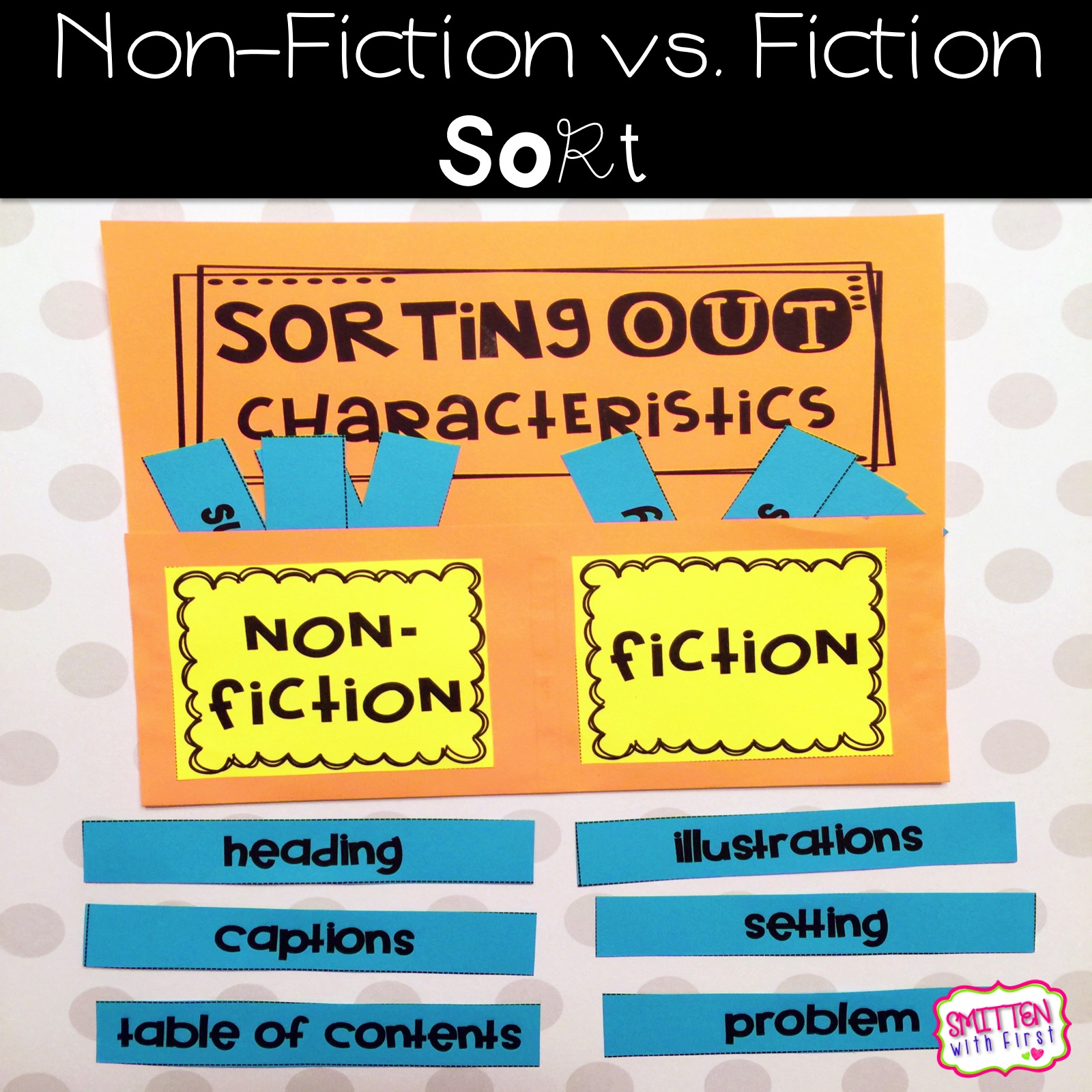Teaching non-fiction text and graphic features - Smitten with First