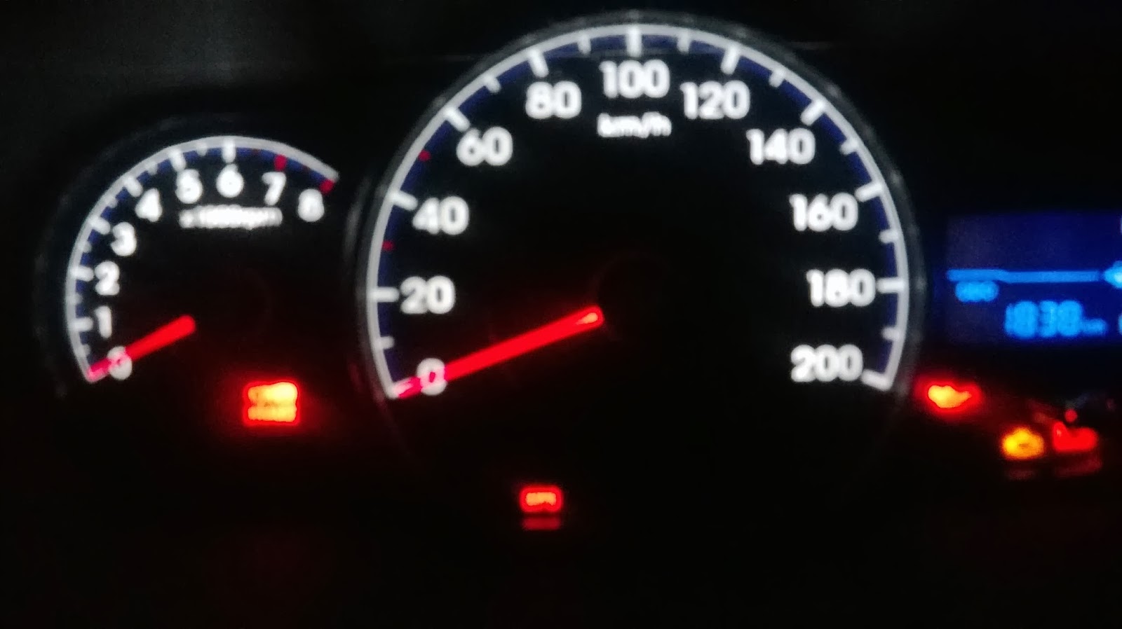 Careers: Hyundai i10 speedometer