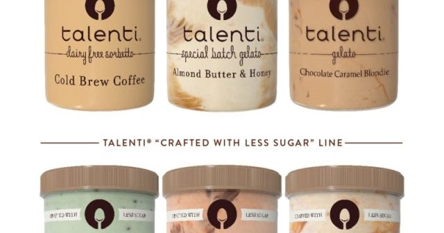 Talenti Releases New Flavors Including Lower Sugar Options