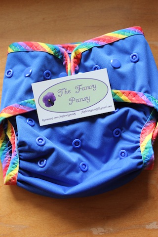 Cloth Diaper Addiction: Fancy Pansy Cover Review
