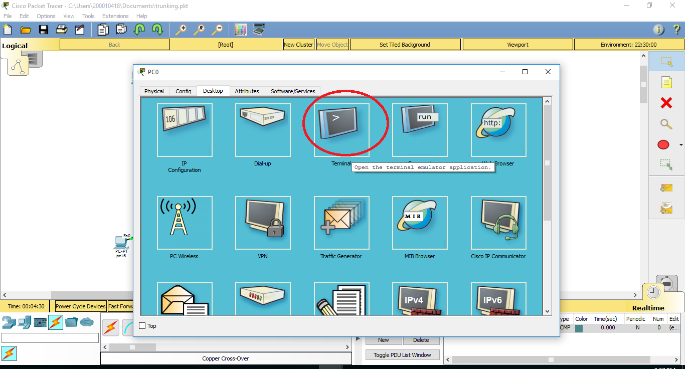 Agil B: CARA TRUNKING SEGMEN VLAN DI CISCO PACKET TRACER