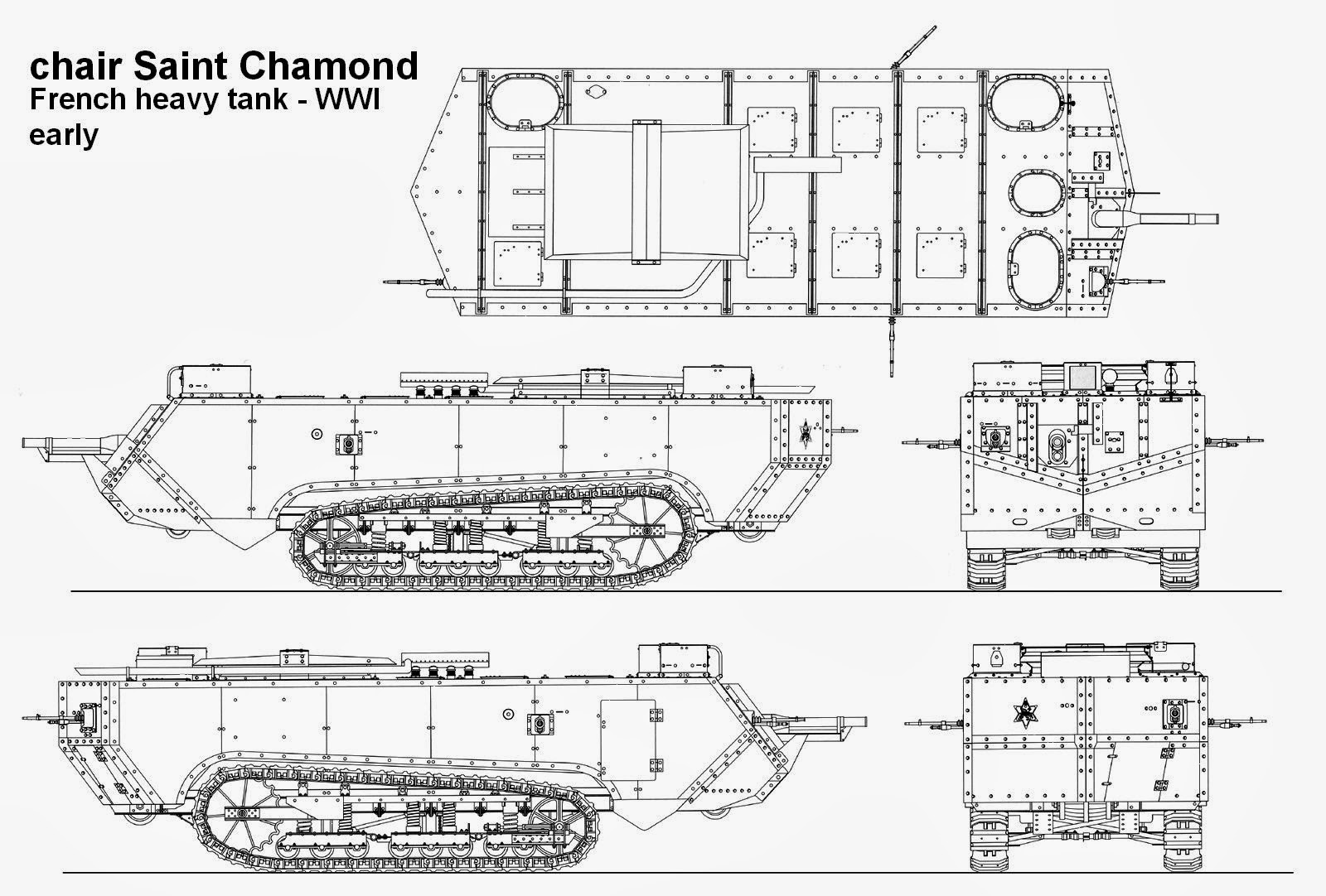 Panzerserra Bunker- Military Scale Models in 1/35 scale: Char Saint ...