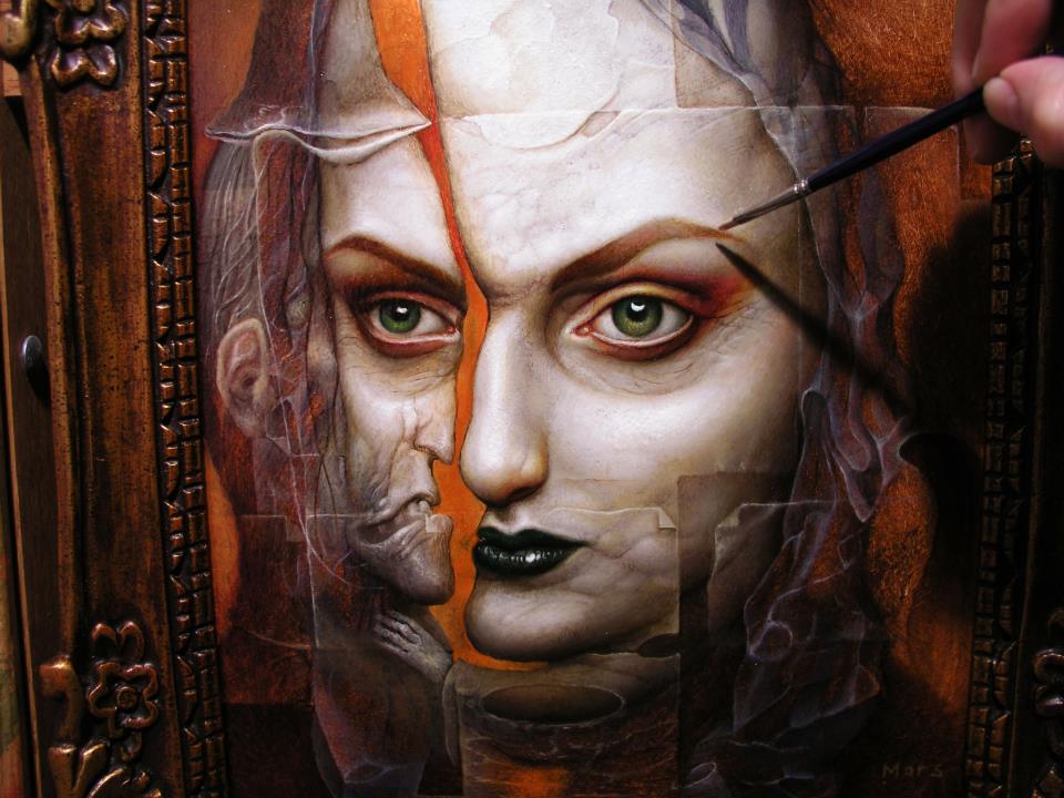 Cromofora La ( Paloma) Contemporary Online Art Gallery: CHRIS MARS