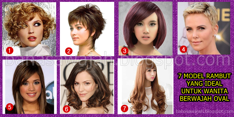 44+ Gaya Rambut Wanita Oval Pics