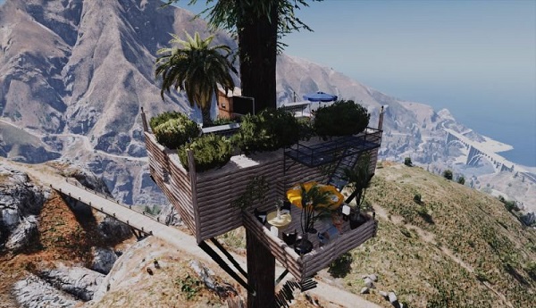Hunter´s Treehouse - Mod GTA V Indonesia