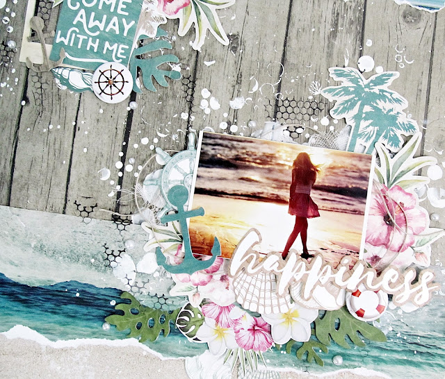 Kalalayaa's Art Stuido: Tropical beachy layout