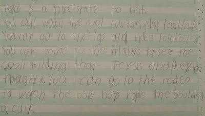 Writing with Picture Clues - Texas | First Grade Shenanigans
