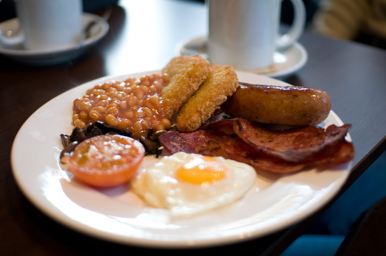 Actress Sneha: English Breakfast