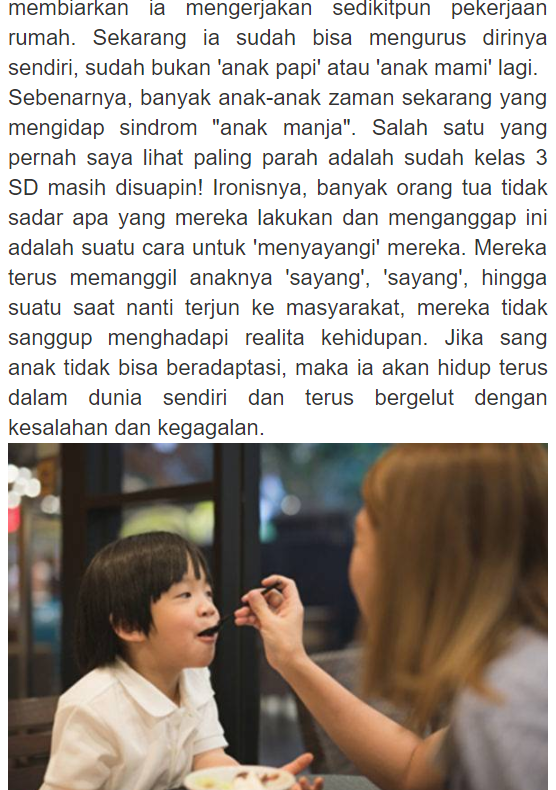 BLOG UJI COBA: Sejak Kecil Aku Memanggil Anakku "Sayang"! Tapi Tak ...
