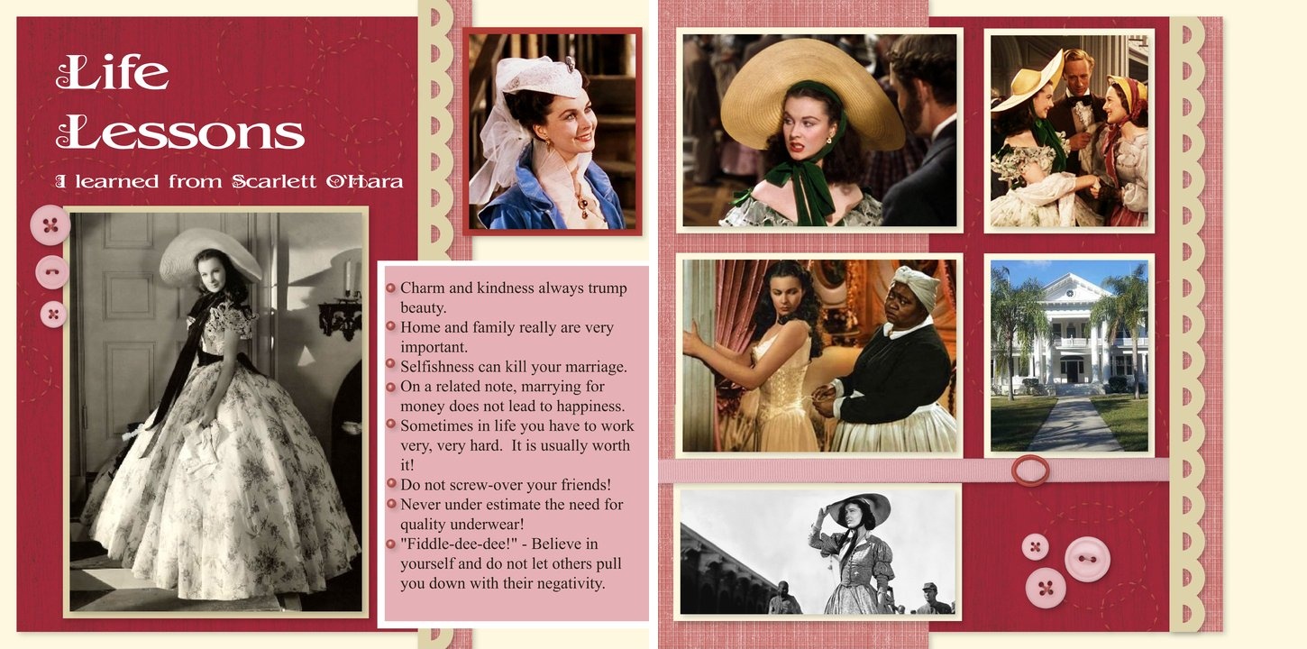 Life Lessons I Learned From Scarlett O'Hara ~ Busy with the Cricky
