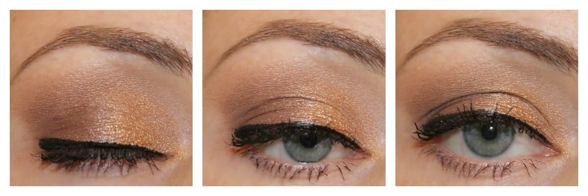 blushing basics: New Years Countdown #9 Two Color Eye Makeup Tutorial