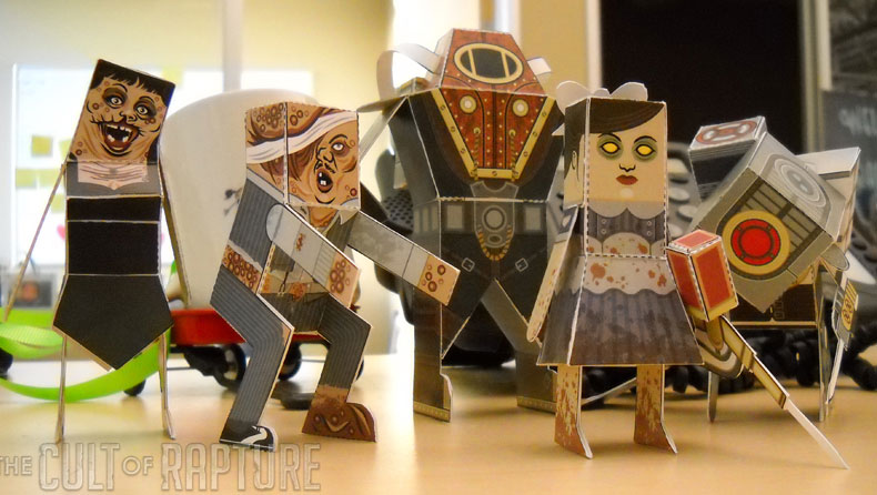 BioShock 2 Papercraft - PAPEROX FREE PAPERCRAFT