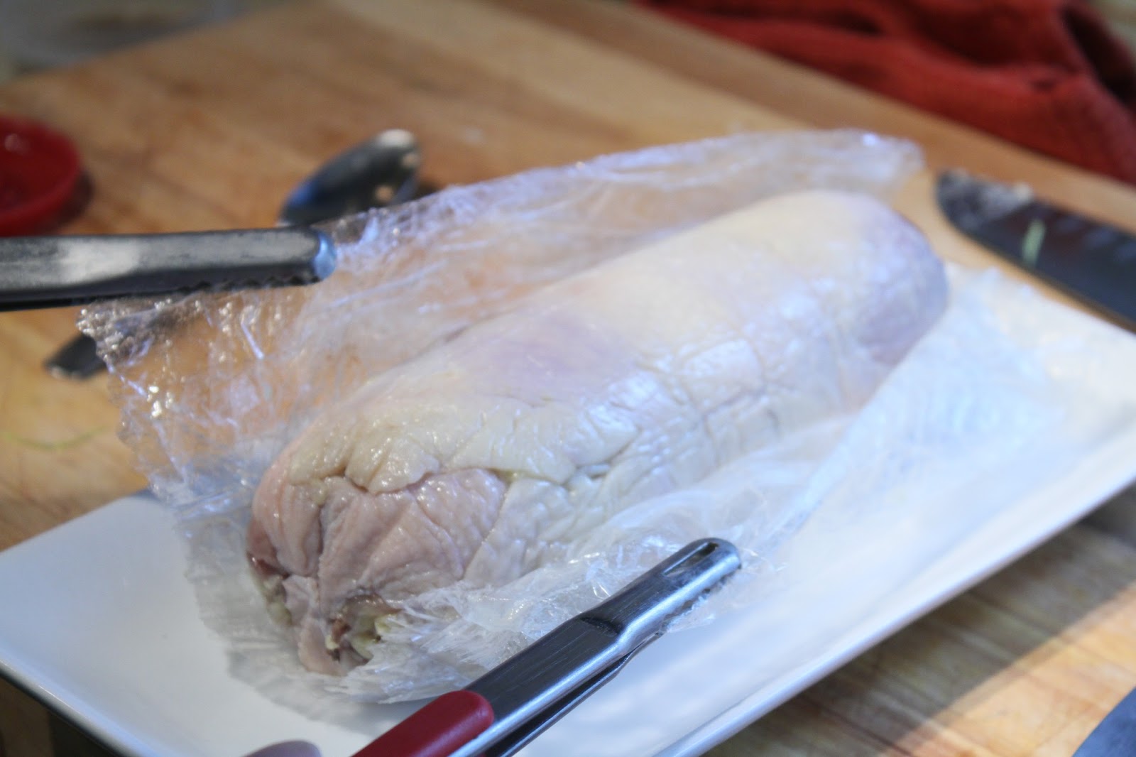 Mary's Food Journal: Birthday Dinner: Ballotine of Pheasant