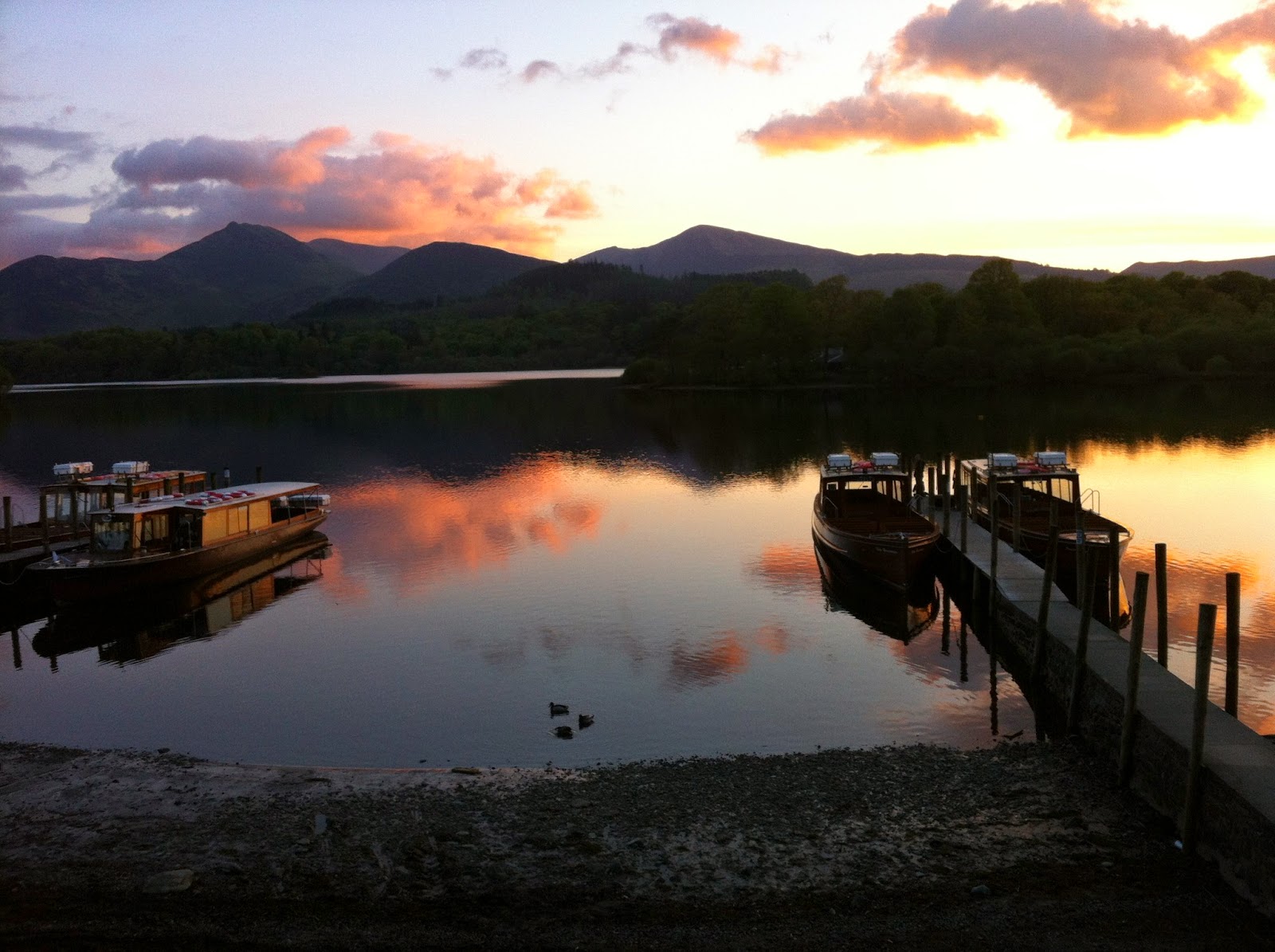 Sunset over Derwentwater | A Little Further North