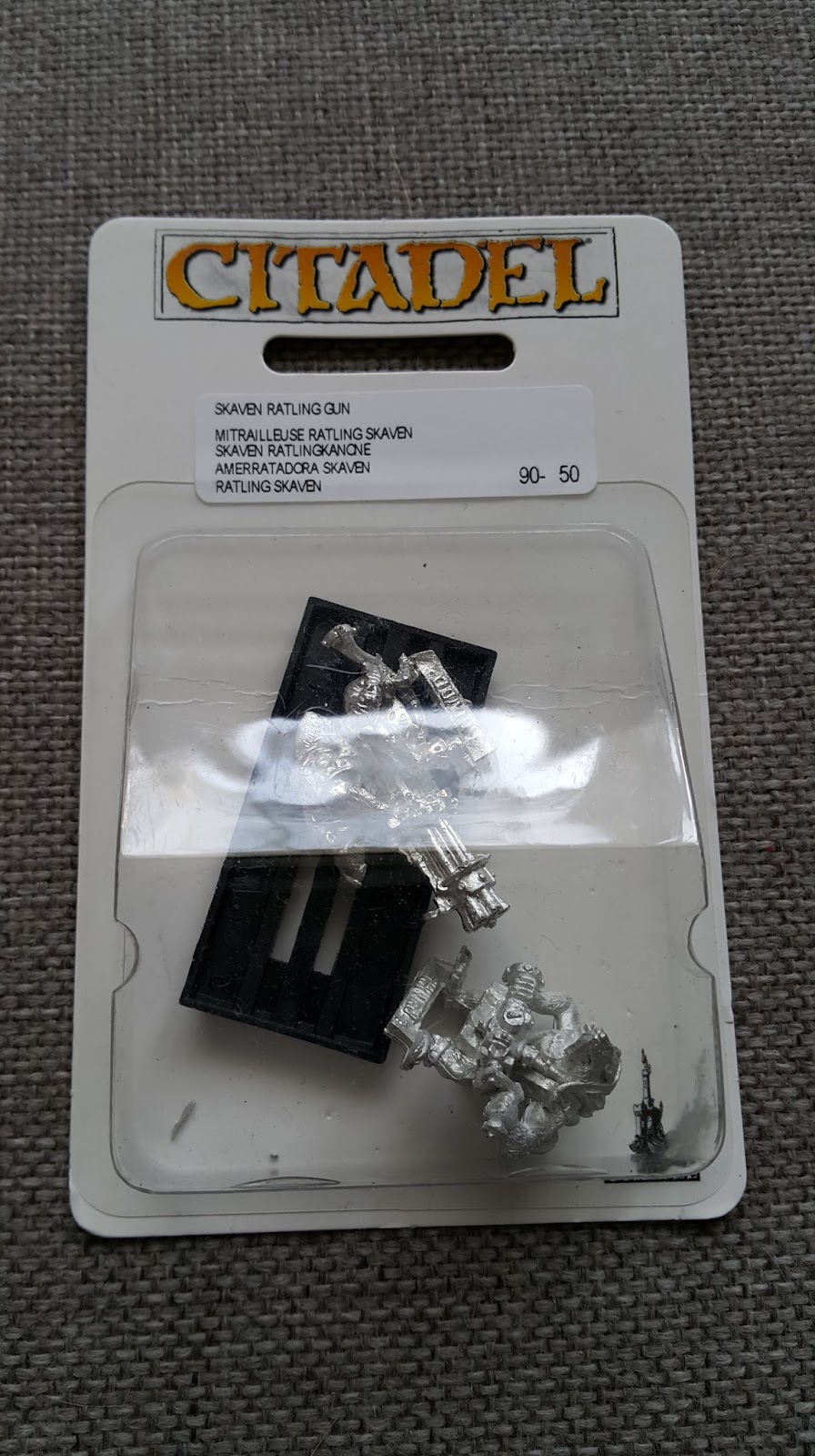 Zielony Skaven: Unboxing - Skaven Ratling Gun