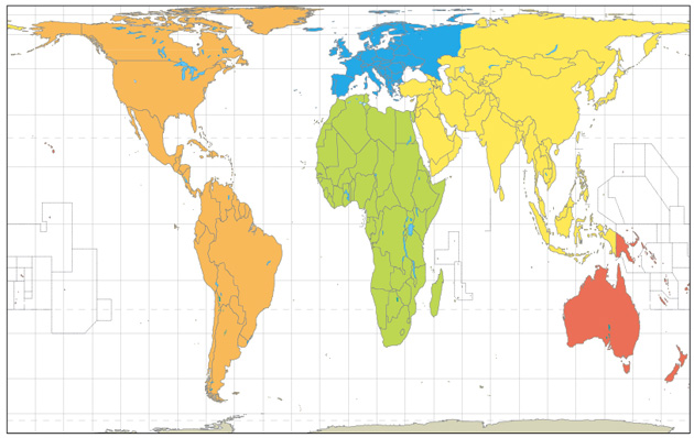Geografia: Mapa de Peters