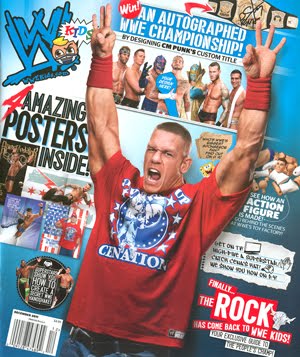 The John Cena Blog: John Cena takes the COVER of WWE and WWE Kids Magazine