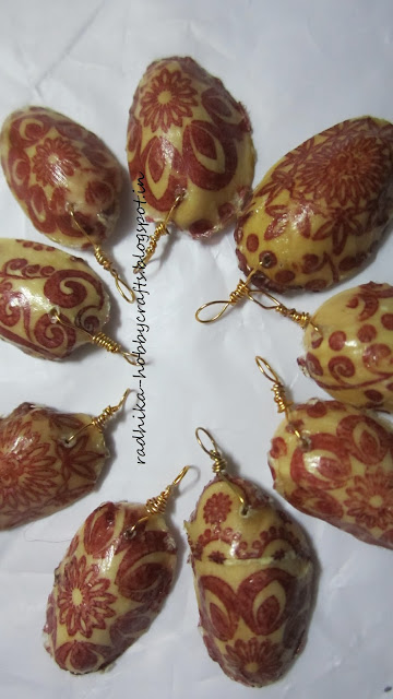 Hobby Crafts :): Decoupage pistachio shells necklace