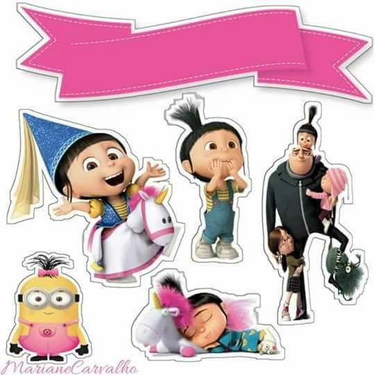 Despicable Me 2 Cake Topper