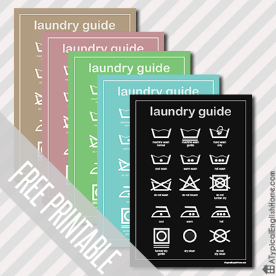Pin by Maxx on Decorating idea | Laundry guide printable, Laundry guide ...