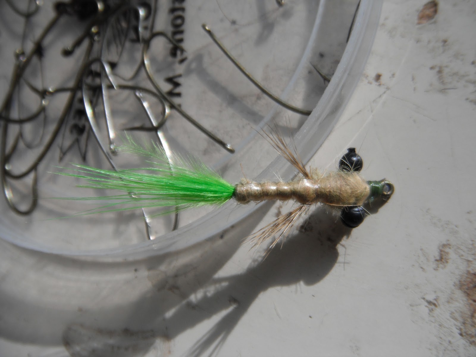 Barr's Damsel Fly - Tying Instructions
