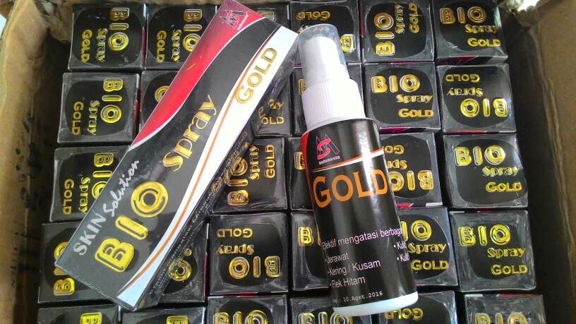Produk dan Alat Kecantikan: Bio Spray Gold Kemasan 75ml